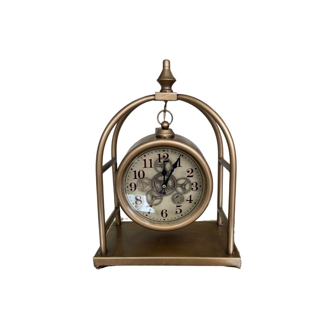 Reloj de Mesa Pendulo Cobre – Casa viva